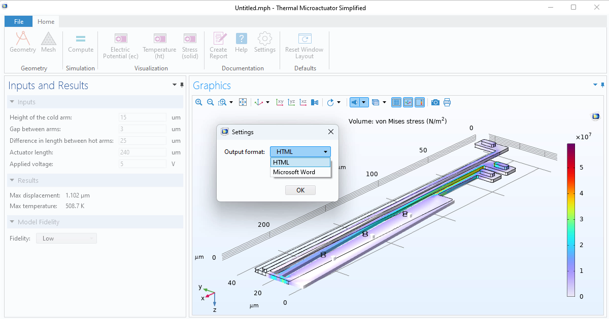 How to Add a Dialog Box to Your Simulation App